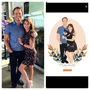 House Portrait A4 A5 Print Custom House Illustration | Etsy