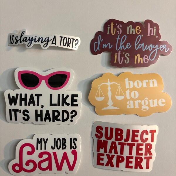 Legally Elle Sticker - Etsy