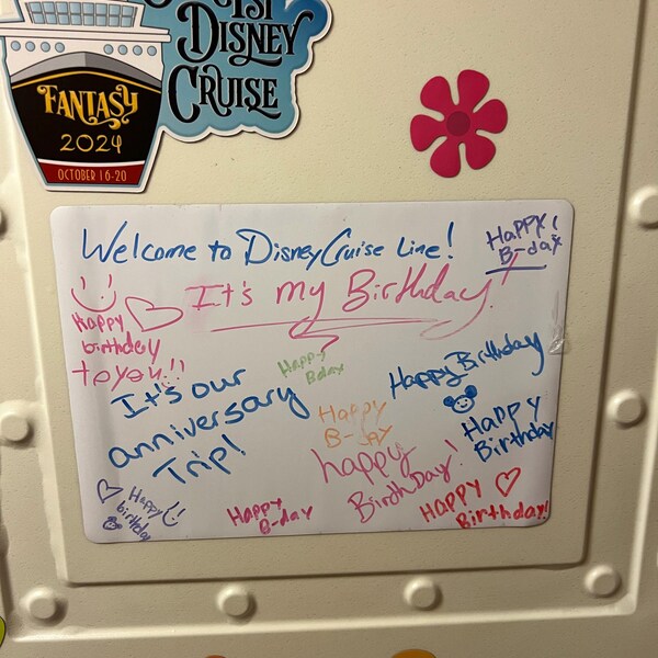 Our 1st Disney Cruise Ship Name Tag Family Magnet Personalized Disney ...