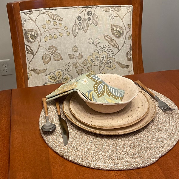 12pc Plates & Bowls Set,rustic Pottery Plates, Very Rustic, Set for 4 ...