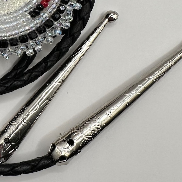 Engraved Silver 54mm Xtra Long Bolo Tips (10 Pieces) - Etsy