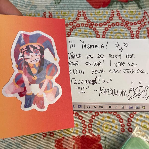 Ticci Toby Sticker | 2.5" Laminated Vinyl Sticker | Creepypasta | Toby ...