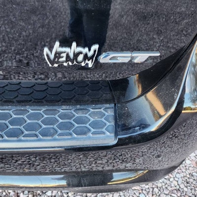 Custom Text Car Badge Aggressive Font Type Your Own and Choose Your ...