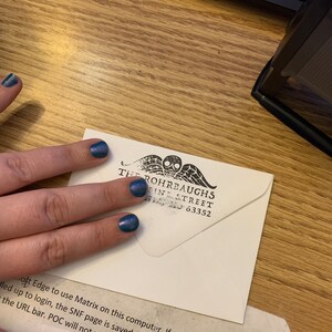 Custom Address Stamp National Parks Sign National Forest - Etsy