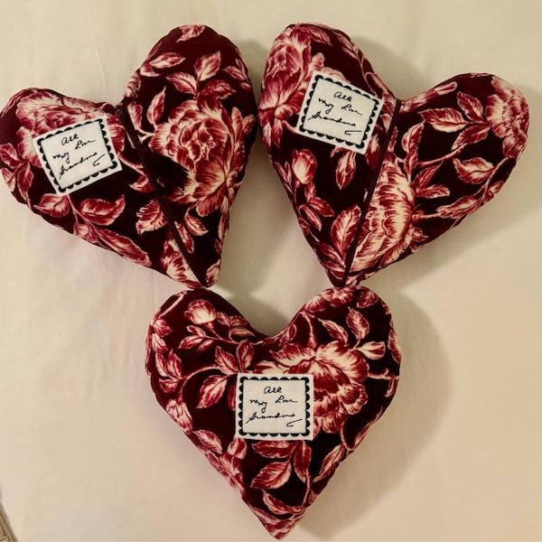 Heart Shaped Memory Pillow Made From a Loved Ones Shirt - Etsy