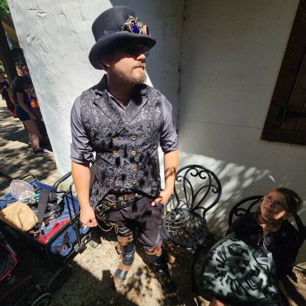 Steampunk Goggles Rave Glasses UV Glow in the Dark Diffraction Retro ...