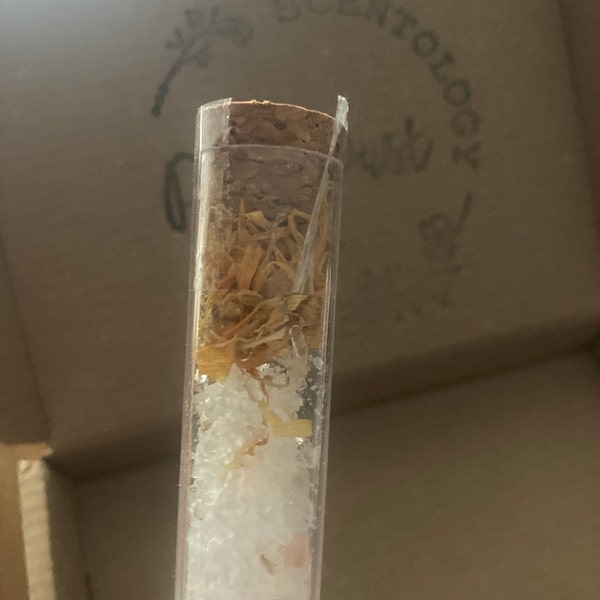 Bath Salts Tube Bath Salt Bath Salt Bath Salt Favors Spa Gift Natural ...