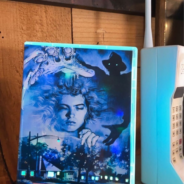 Upcycled DVD Case-lamp-desk Lamp-night Light-salems Lot-horror Decor ...