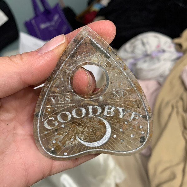 Ouija Planchette Food Safe Silicone Mold for Resin, Jesmonite, Clay ...