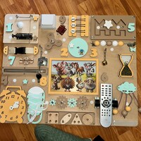 Large Sensory Adult Wall Panel Busy Board, Ccupational Therapy Gifts ...