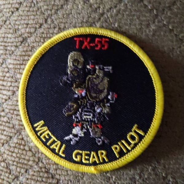 Metal Gear TX-55 Pilot Patch From Outer Heaven - Etsy