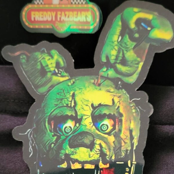 Five Nights at Freddy's Freddy Fazbear's Pizza Place Holographic Vinyl ...