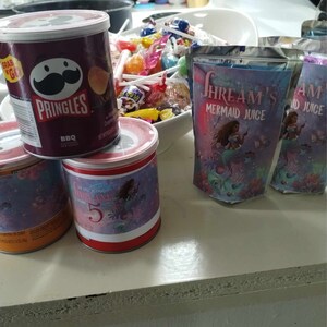 Bluey Pringles Label Party Favor - Etsy