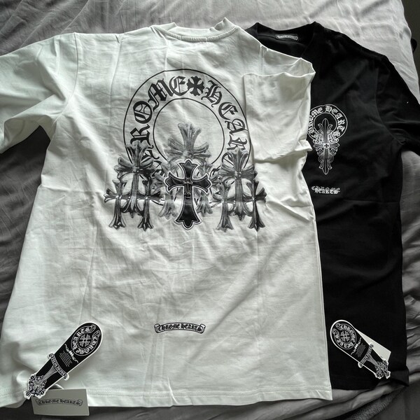 Chrome Hearts CH Streetwear T-shirt, Street Style, Streetwear - Etsy