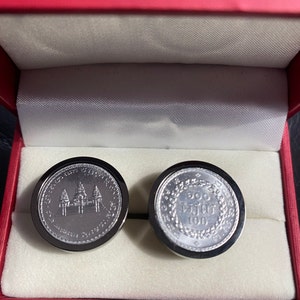 Coin Cufflinks canada 90th Anniversary Royal Canadian Mint | Etsy