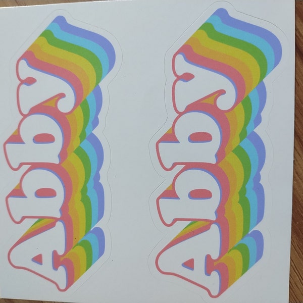 Made in the 80s Sticker, Rainbow Made in the 80s Sticker, 80s Laptop ...