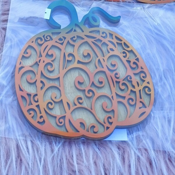 Fancy Pumpkin / Digital Laser Cut SVG File / Glowforge / Home Decor ...