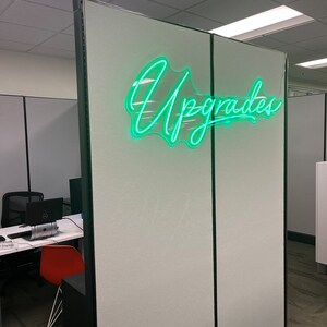 Custom Neon Sign Inspire Neon Sign Light Office Living Room - Etsy