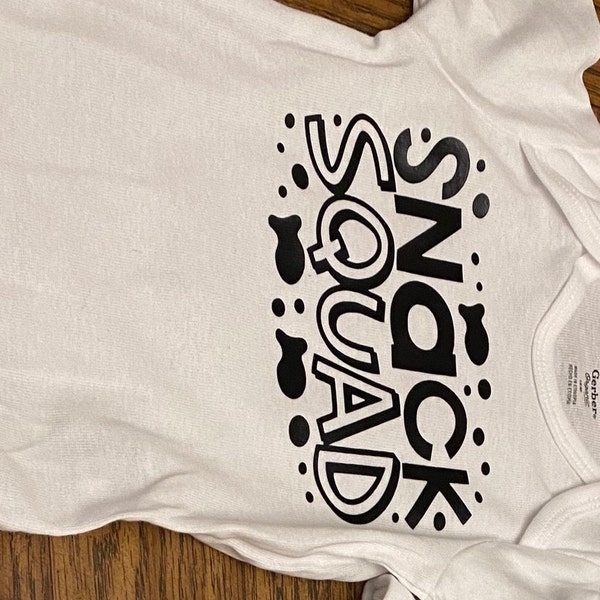 Snack Squad Svg Eps Dxf Png Cutting Files for Silhouette Cameo Cricut ...