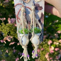 Hanging Plant Earrings - Etsy