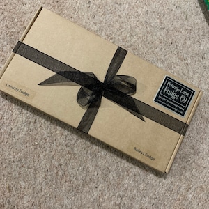 Large Fudge Gift Box Choose up to 3 Flavours Gluten Free | Etsy
