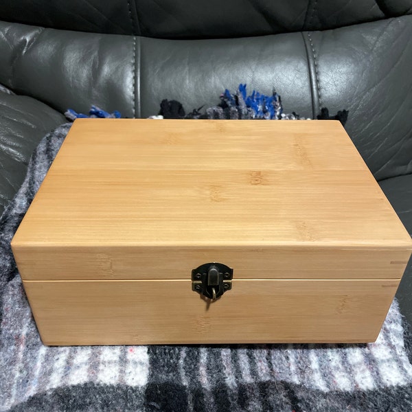 Pike & Pine Handmade Large Stash Box Combo - Includes Grinder + 2 Stash ...