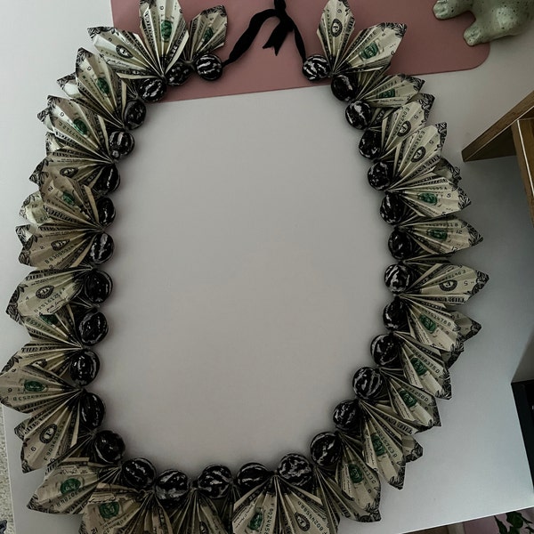 Plumeria Tongan Kahoa Graduation Lei - Etsy
