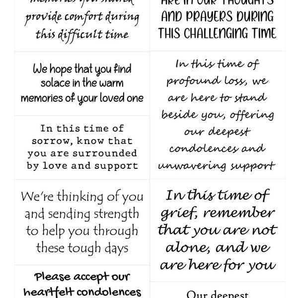 Kid Birthday Card Sentiments - Card Greeting Inserts - Inside ...