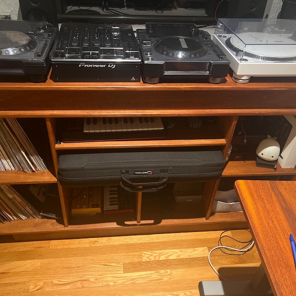 Record Player Stand - Hi-fi Cabinet - Vinyl Storage - Etsy