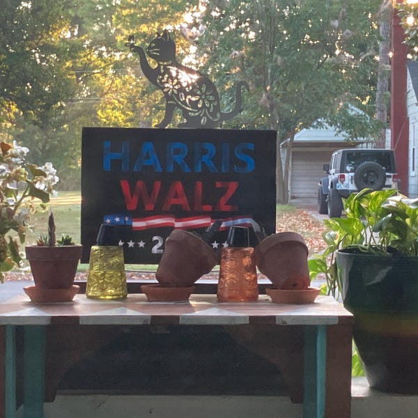 Stop Project 2025 Yard Sign - Coroplast Vote Democrat Lawn Sign ...