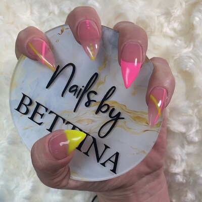 Personalised Nail Prop, Nail Advertising Tool, Nail Tech Prop, Nailfie ...