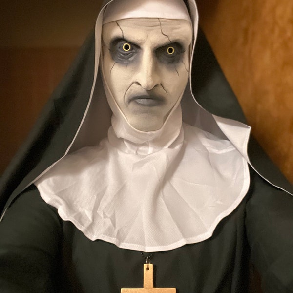 Demon Nun Mask inspired by Valak - Etsy