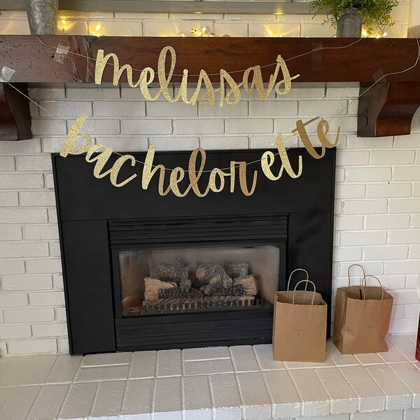 Bachelorette Banner | Bachelorette Party Decorations | Custom ...