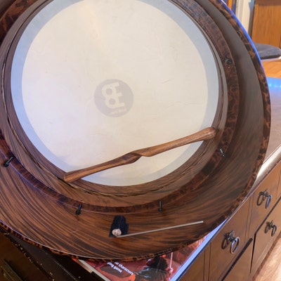 Mallet End Bodhrán Tipper 11.5 Hard Wood alder With Ergonomic Grip M041 ...