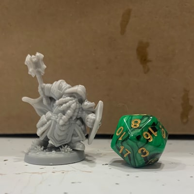 Dragonborn Miniature Dnd Dragonborn Knight Warrior Figure 32mm Scale ...