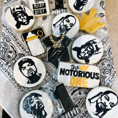 The Notorious One Cookies - Etsy