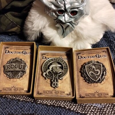 Local Cryptid Badge RPG Character Class Pin Handcrafted - Etsy