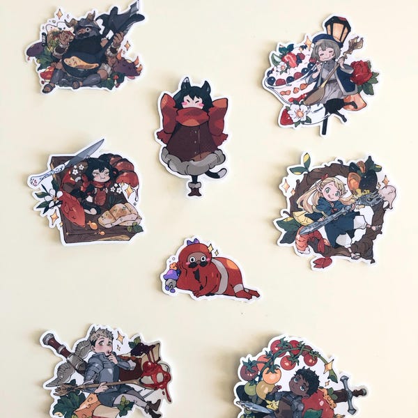 Dunmeshi Glitter Stickers - Etsy
