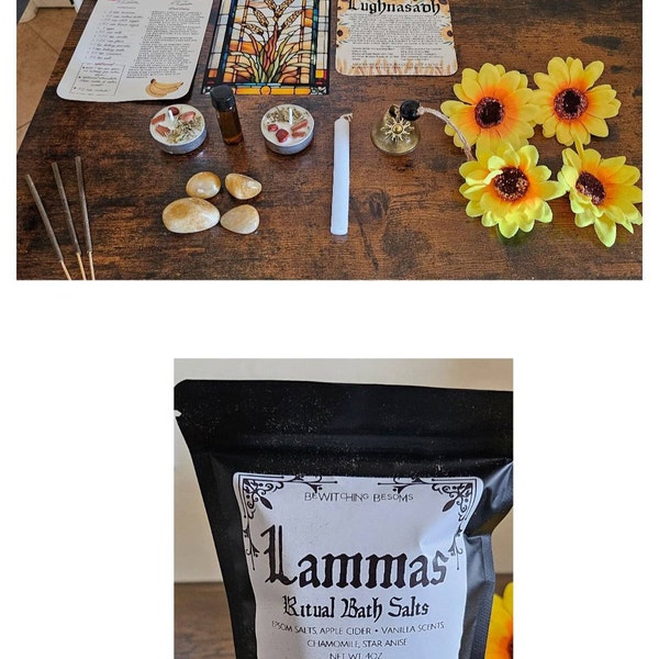 Full Moon Ritual Box Full Moon Altar Bundle Lavender Altar Spray ...