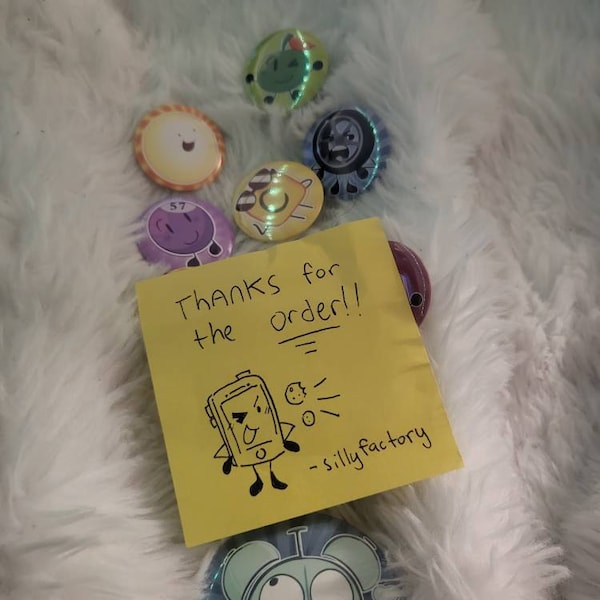 ANIMATIC BATTLE PINS object Show/osc - Etsy