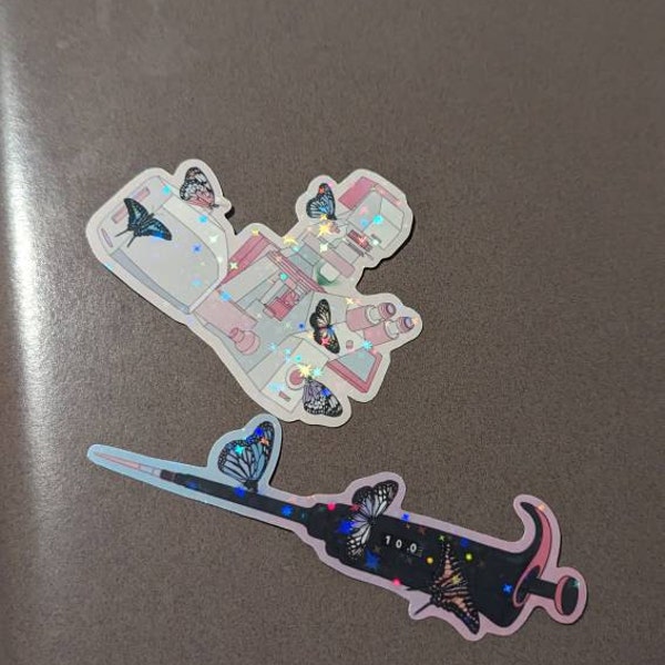 Codon Wheel Sticker | Holographic Science Sticker | Genetic Code Table ...