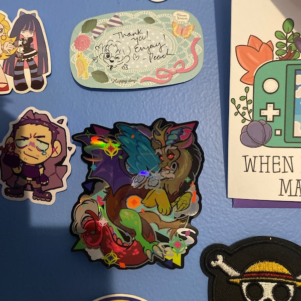 3.5 X 4 Holographic Discord MLP Vinyl Sticker - Etsy