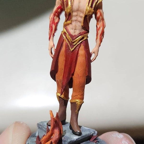 The Baroness Young Female Elf Noble Mini 32mm & 74mm Model Tabletop RPG ...