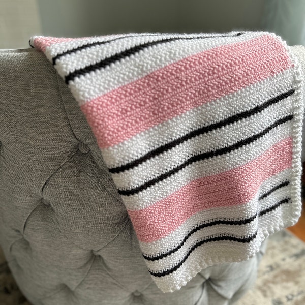 Crochet Woodland Heather Baby Blanket Pattern - Etsy