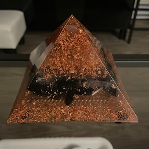 TORUS Obsidian Copper Orgone Baby Torus Shungite, Quartz, & Magic Mix ...