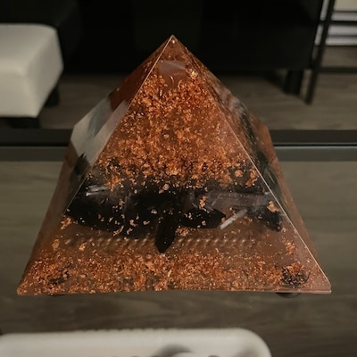 TORUS Obsidian Copper Orgone Baby Torus Shungite, Quartz, & Magic Mix ...