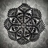 Dante's Dainty Inferno Doily Pattern Skull Doily Pattern PDF Doily ...