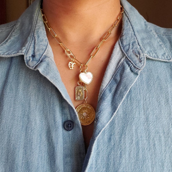 Personalized Protection Talisman Necklace - Etsy