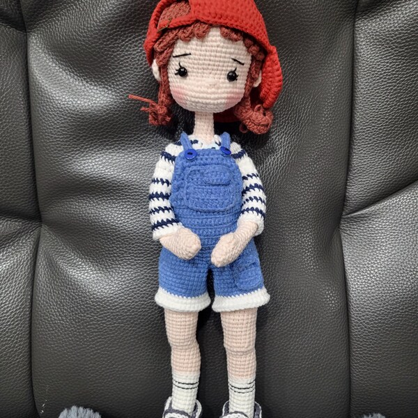 Crochet Doll Pattern, Mila Doll, Amigurumi Doll Pattern, PDF in English, French, Spanish. - Etsy