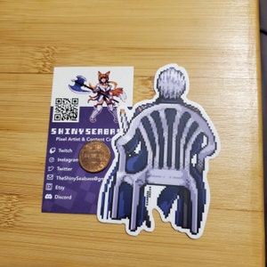 Final Fantasy VII Remake Pixel Art Stickers Cloud Strife, Sephiroth ...